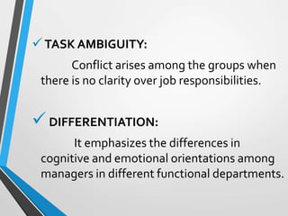 Conflict management | PPTX | Business and Finance