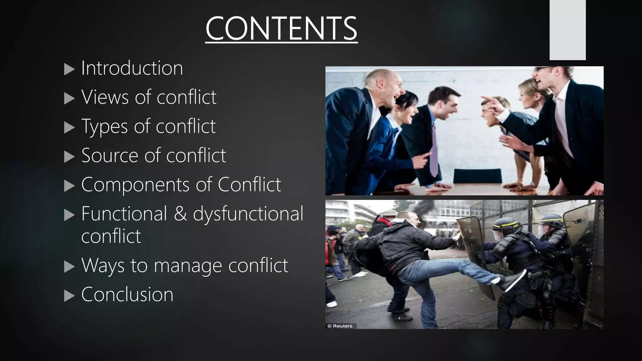 CONFLICT MANAGEMENT | PPTX