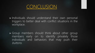 CONFLICT MANAGEMENT | PPTX