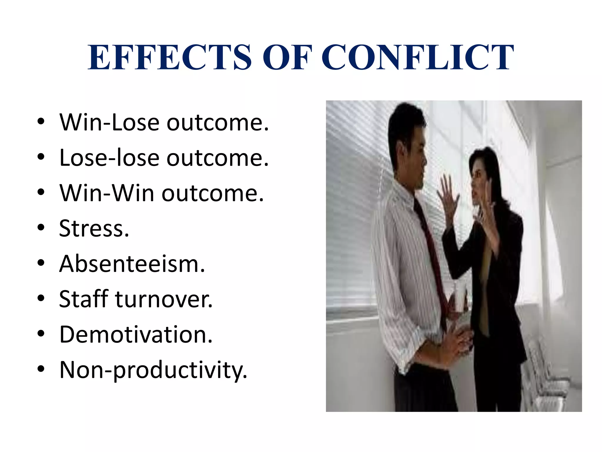 Conflict management in Nursing | PPTX