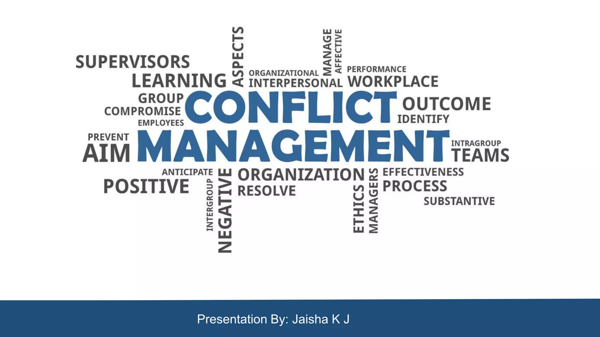 Conflict management | PPT