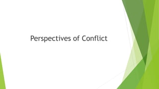 Conflict management | PPTX