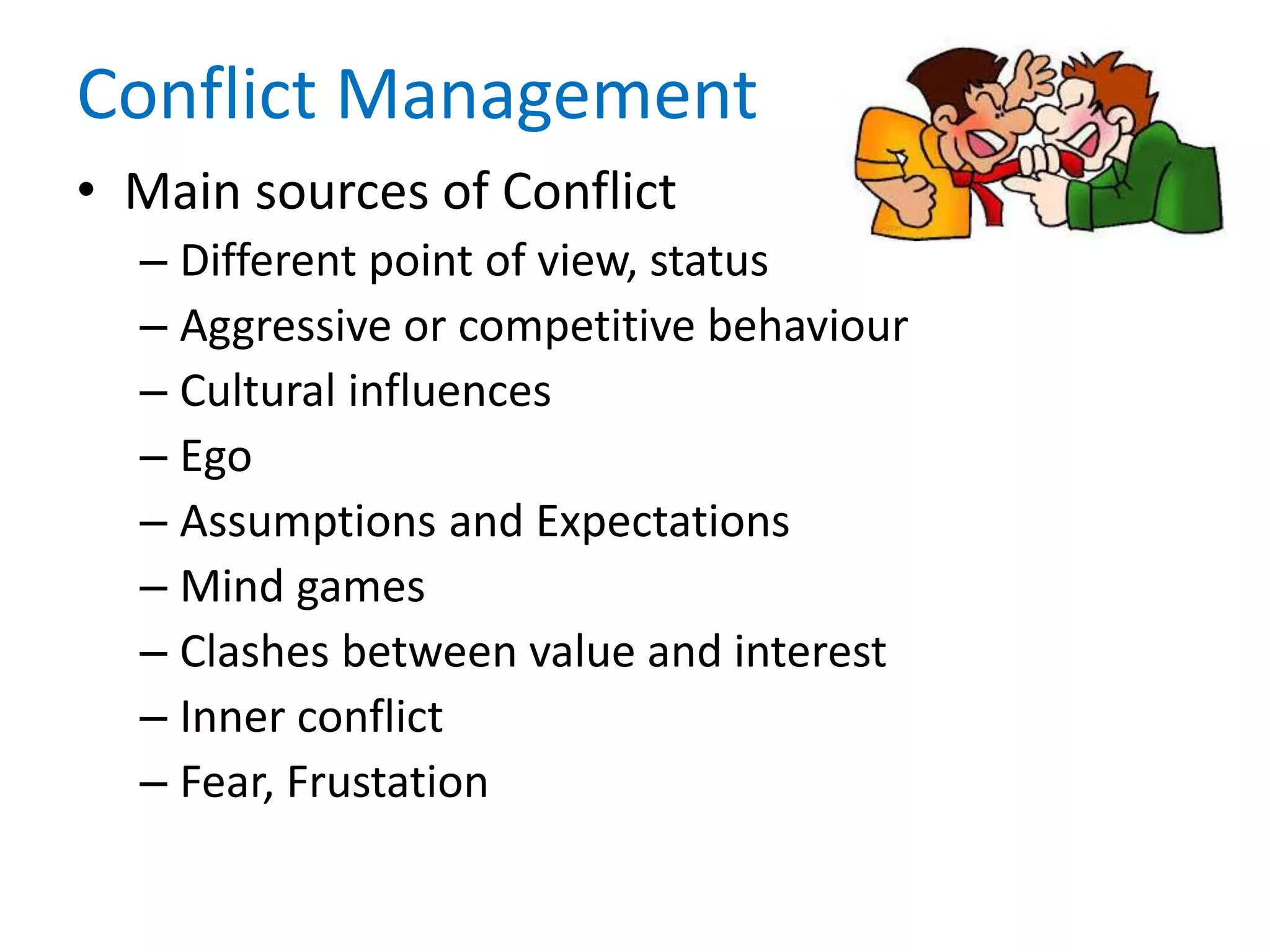 Conflict management | PPT