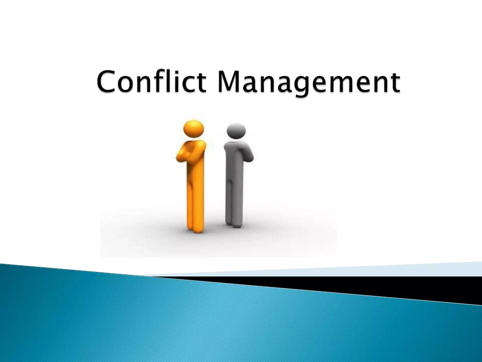 Conflict management | PPTX