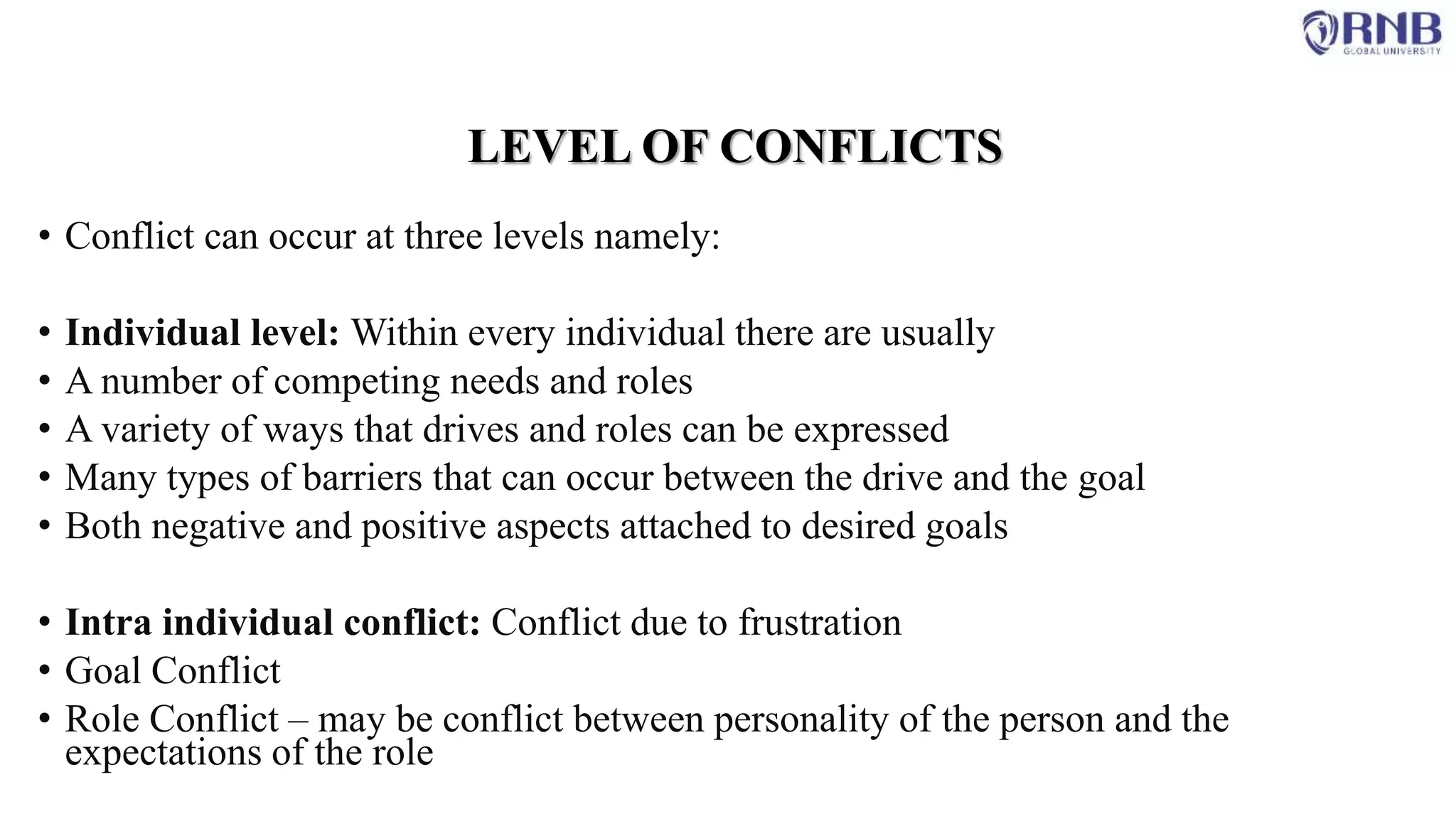Conflict management | PPTX