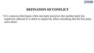 Conflict management | PPTX