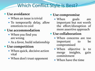 Conflict Management | PPTX