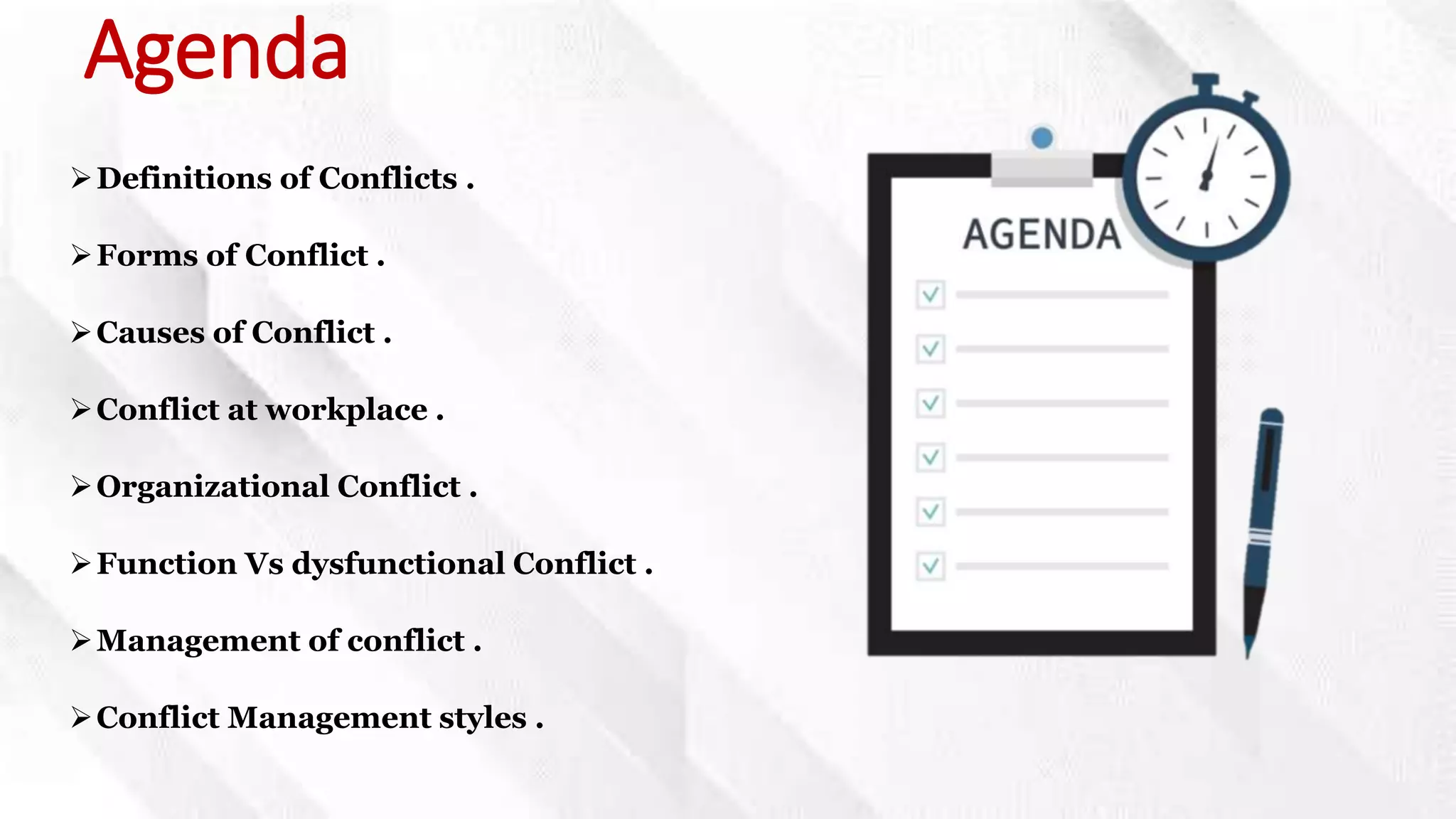 Conflict Management | PPTX