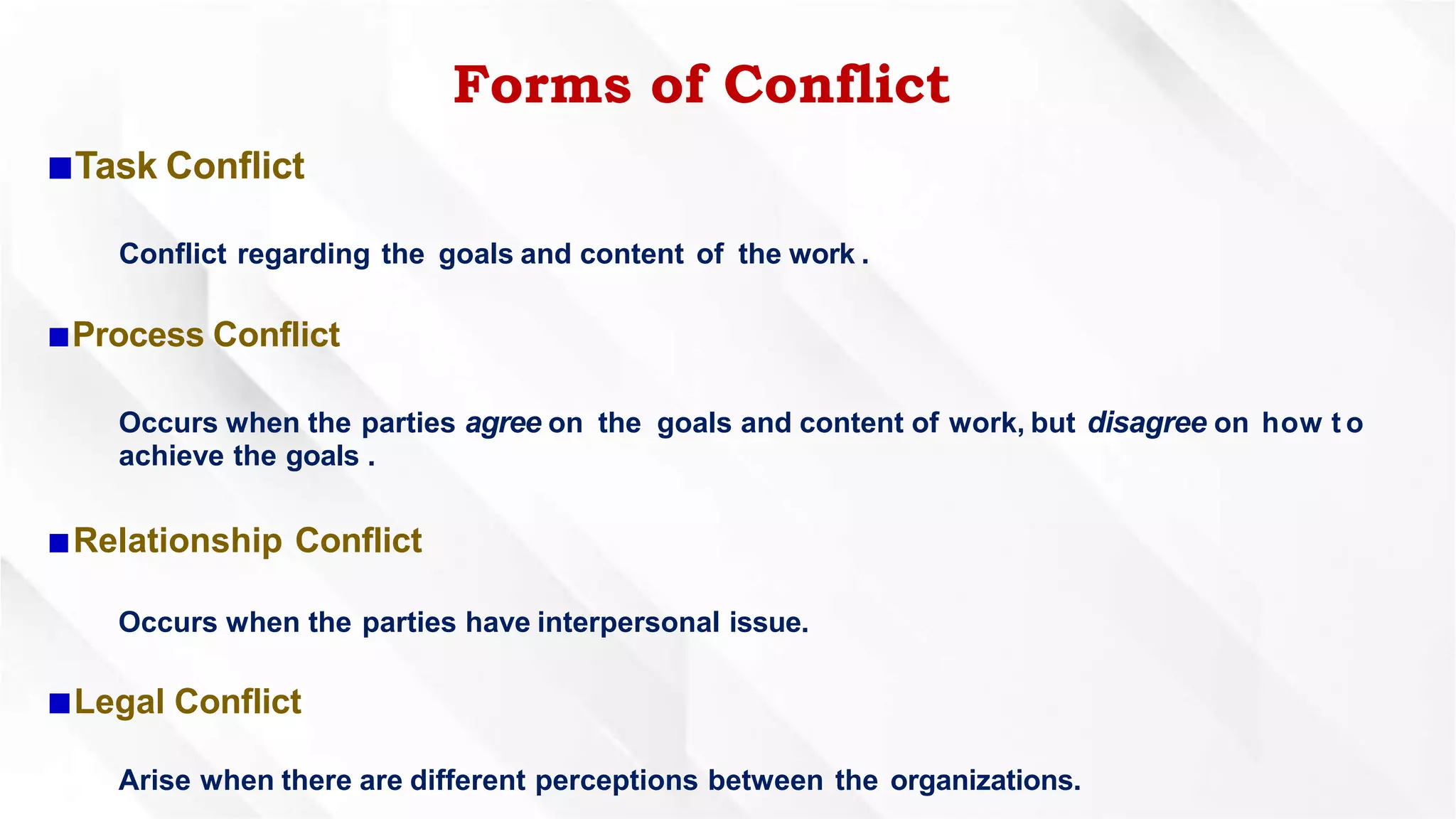 Conflict Management | PPTX