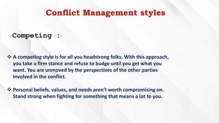 Conflict Management | PPTX