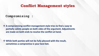 Compromising Conflict
