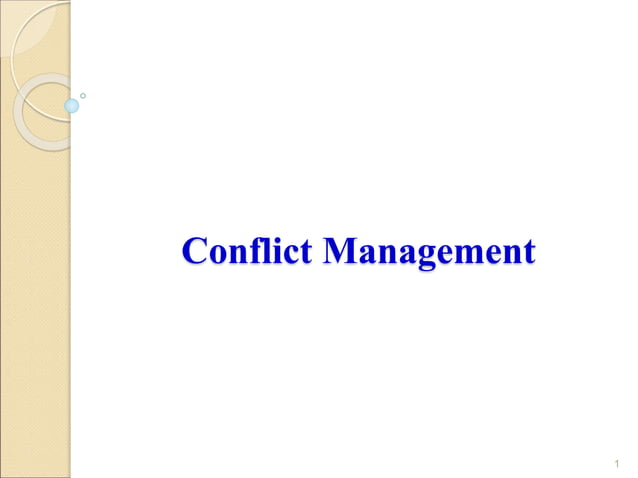 conflict management.ppt