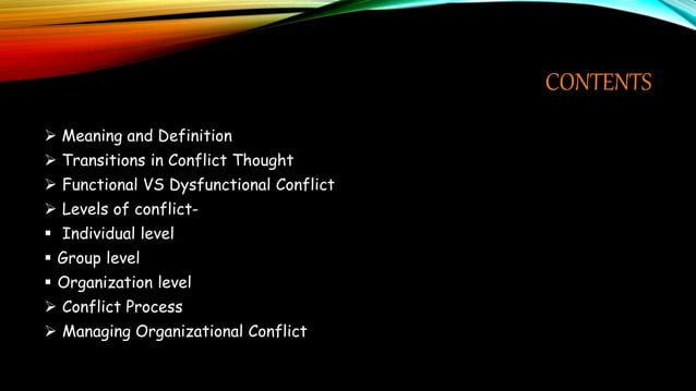 CONFLICT MANAGEMENT.pptx | War and Conflicts