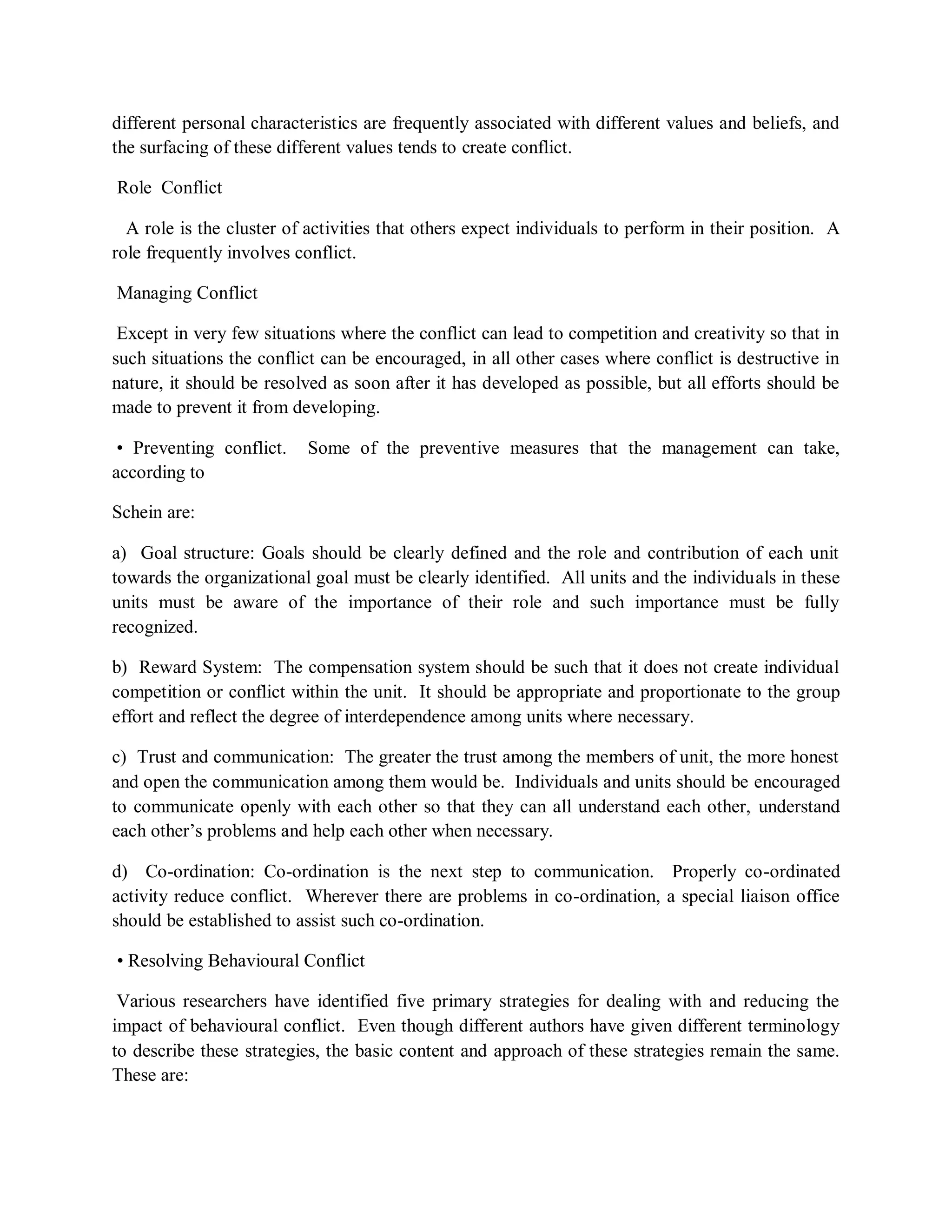 Conflict Management Pdf