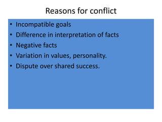 CONFLICT MANAGEMENT.pptx | War and Conflicts