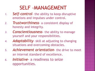 CONFLICT MANAGEMENT, Self-empowerment and spiritual leadership | PPT