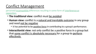 Conflict Management Conflict Management | PPTX