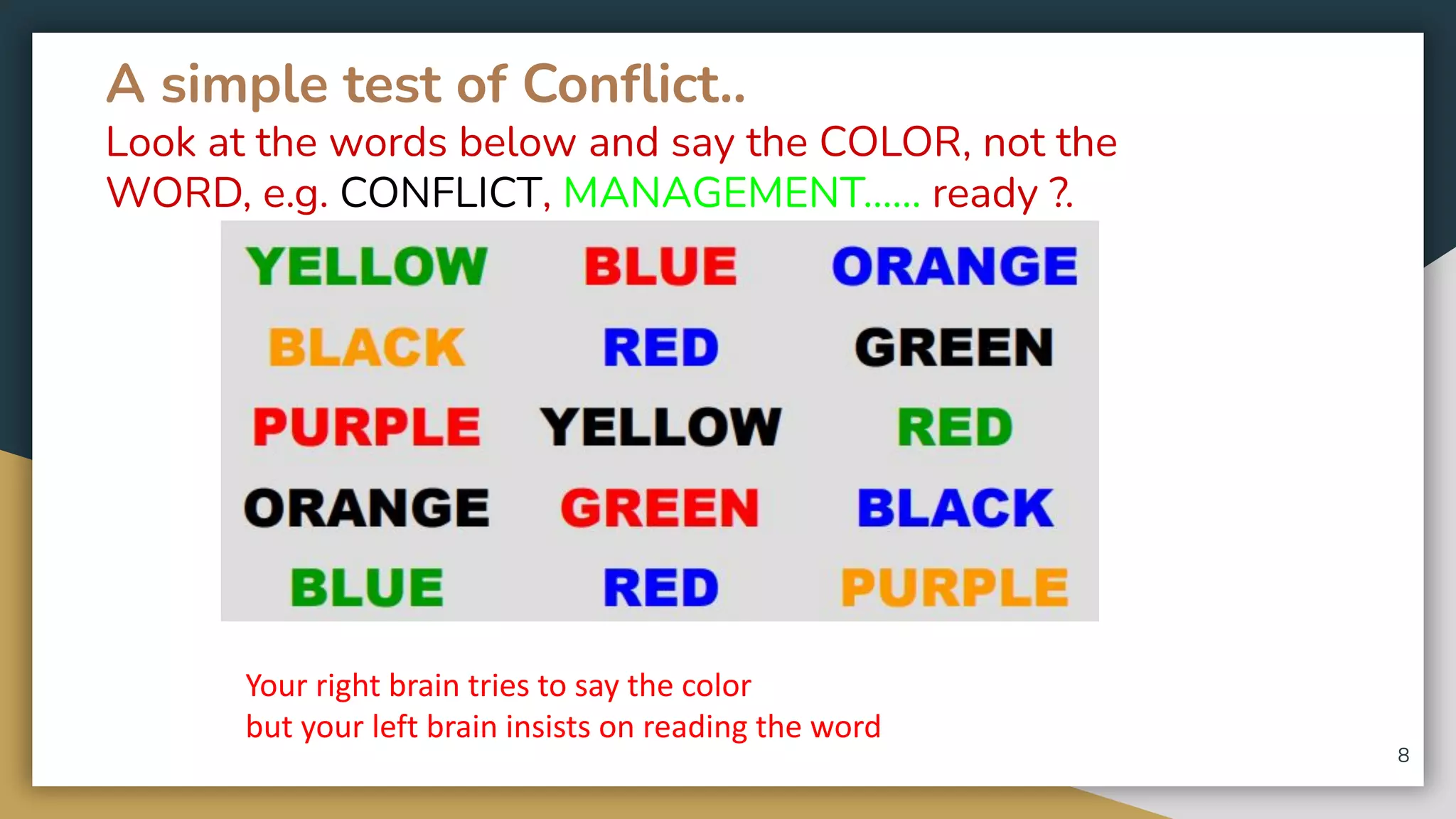 Conflict management: Issues, Challenges & Opportunities | PPT