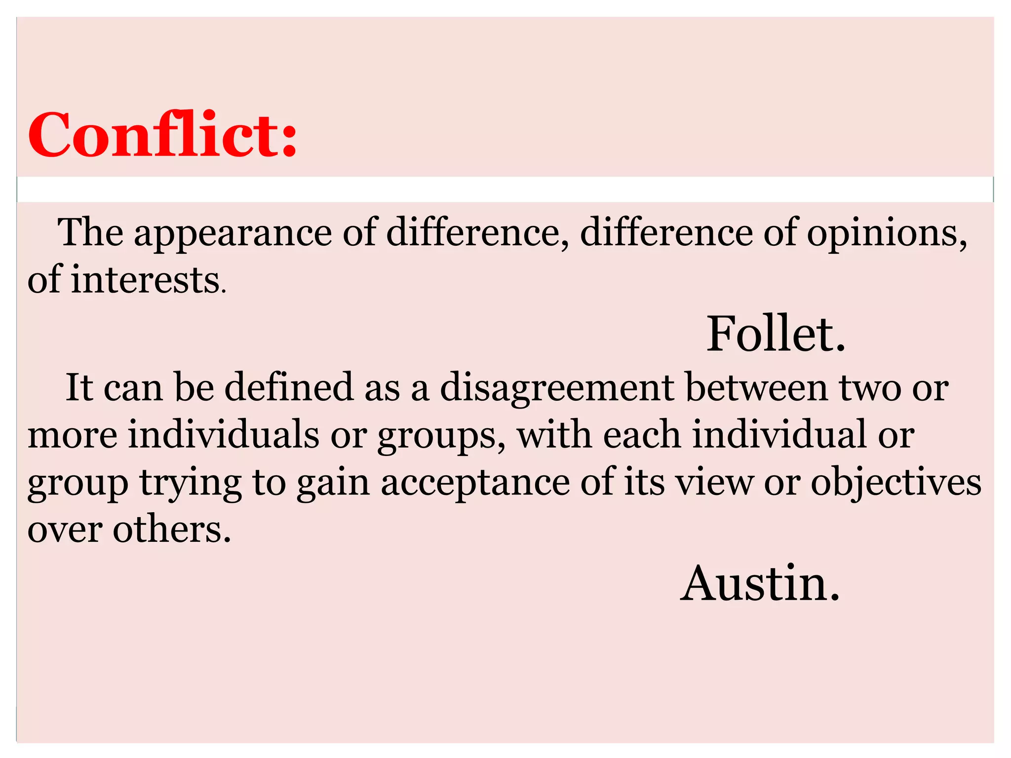 Conflict Management | PPT