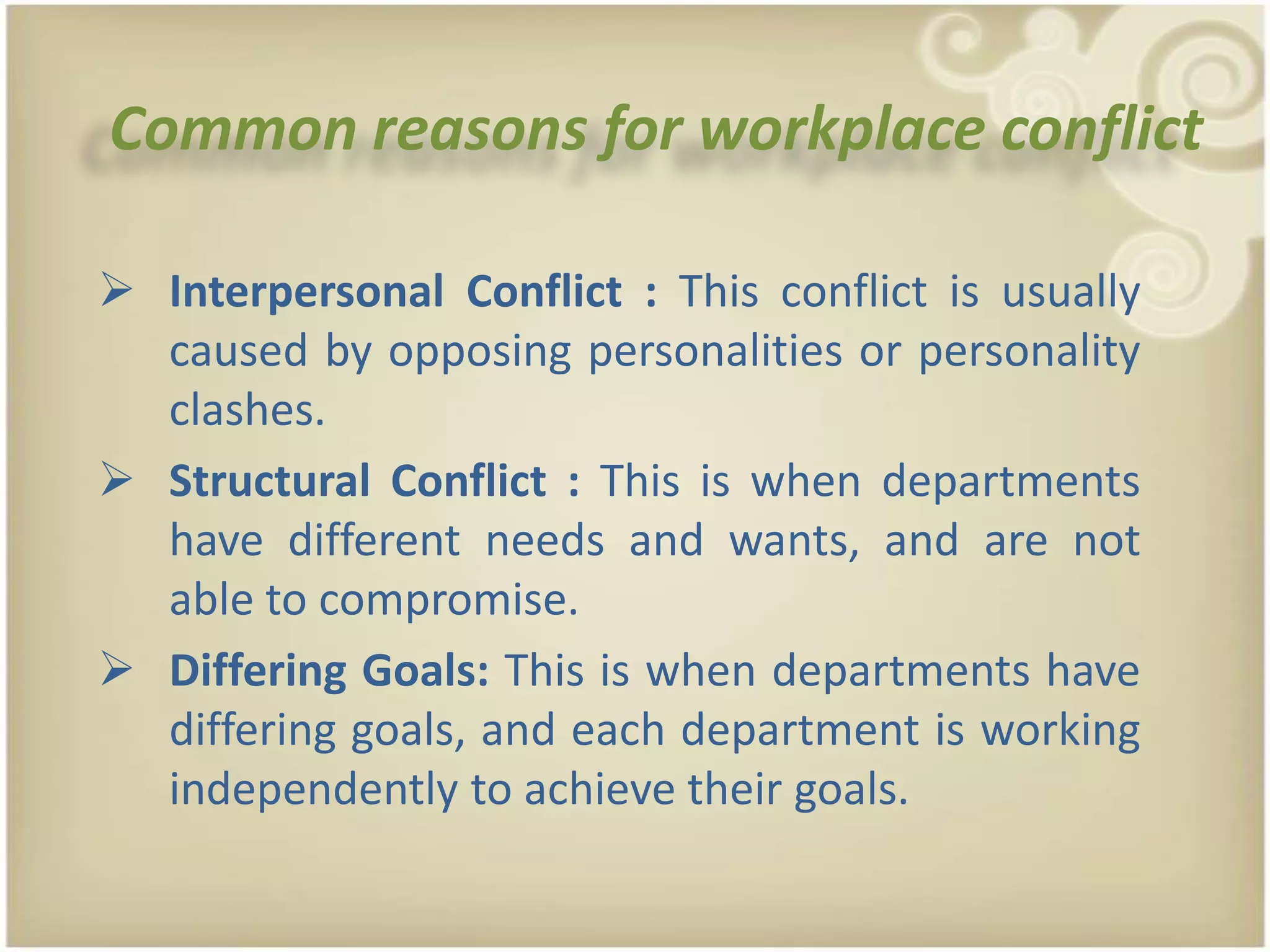 Conflict management presentation | PPT