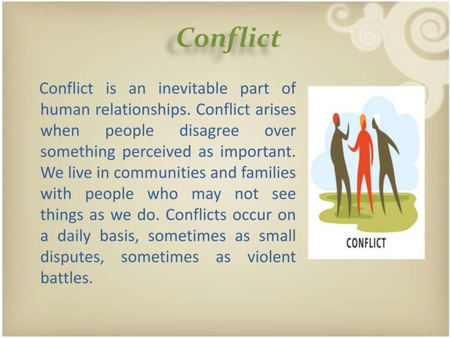 Conflict management presentation | PPT