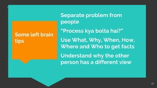 Conflict management - workshop material | PPTX