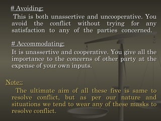 Conflict management | PPT