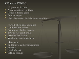 Conflict management | PPT