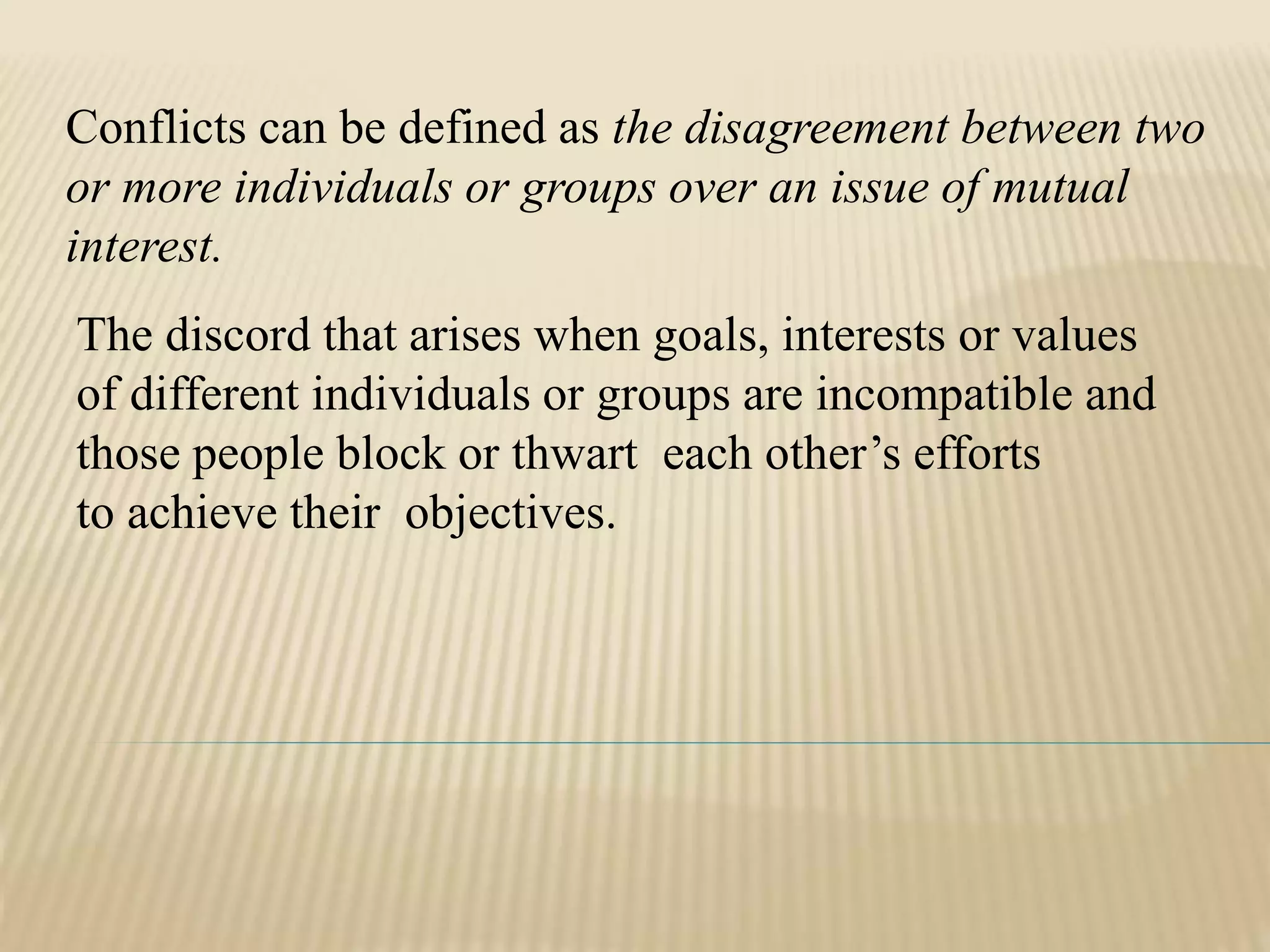 Conflict management 210420 | PPTX