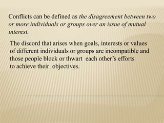 Conflict management 210420 | PPTX