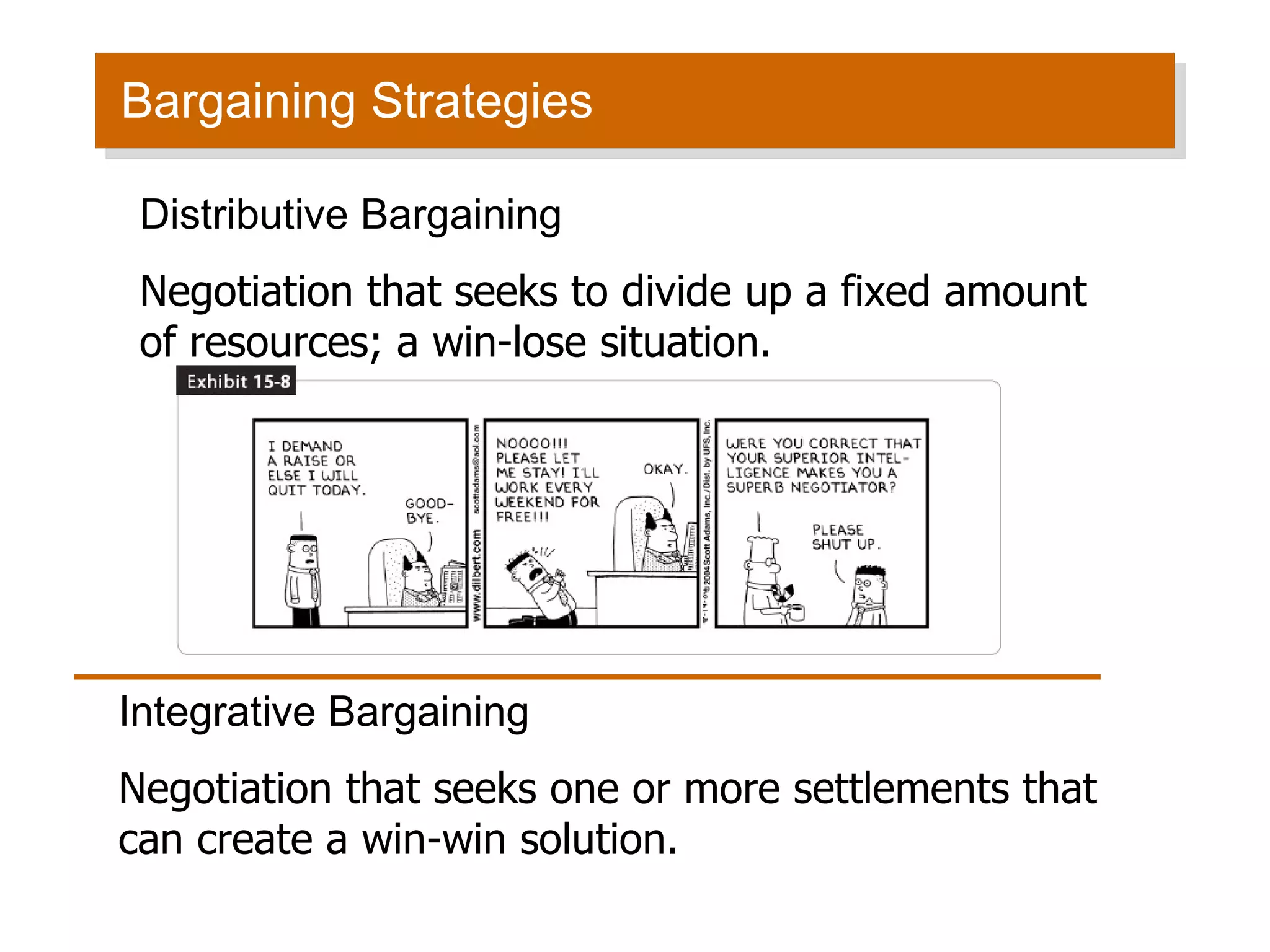 Conflict management and negotiation | PPT