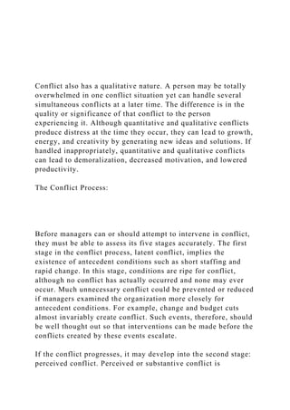 Conflict Management and Negotiation- Ch.21Brenna Lynch, Eliz.docx