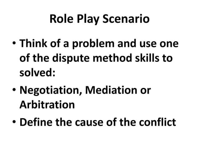 Conflict management and peacebuilding | PPTX