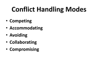Conflict management and peacebuilding | PPTX