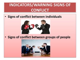 Conflict management and resolution | PPTX