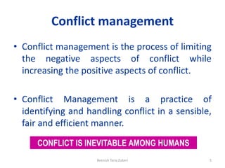 Conflict management btz | PPT