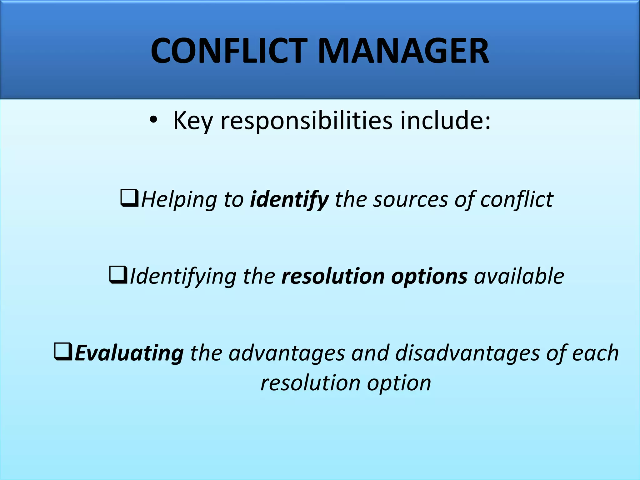 Conflict Management and Communication Skills | PDF