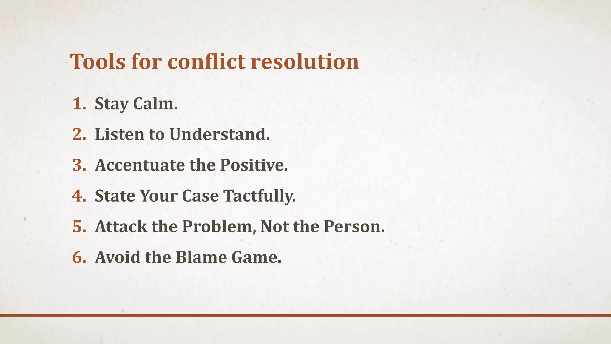Conflict management in health care organization | PPTX