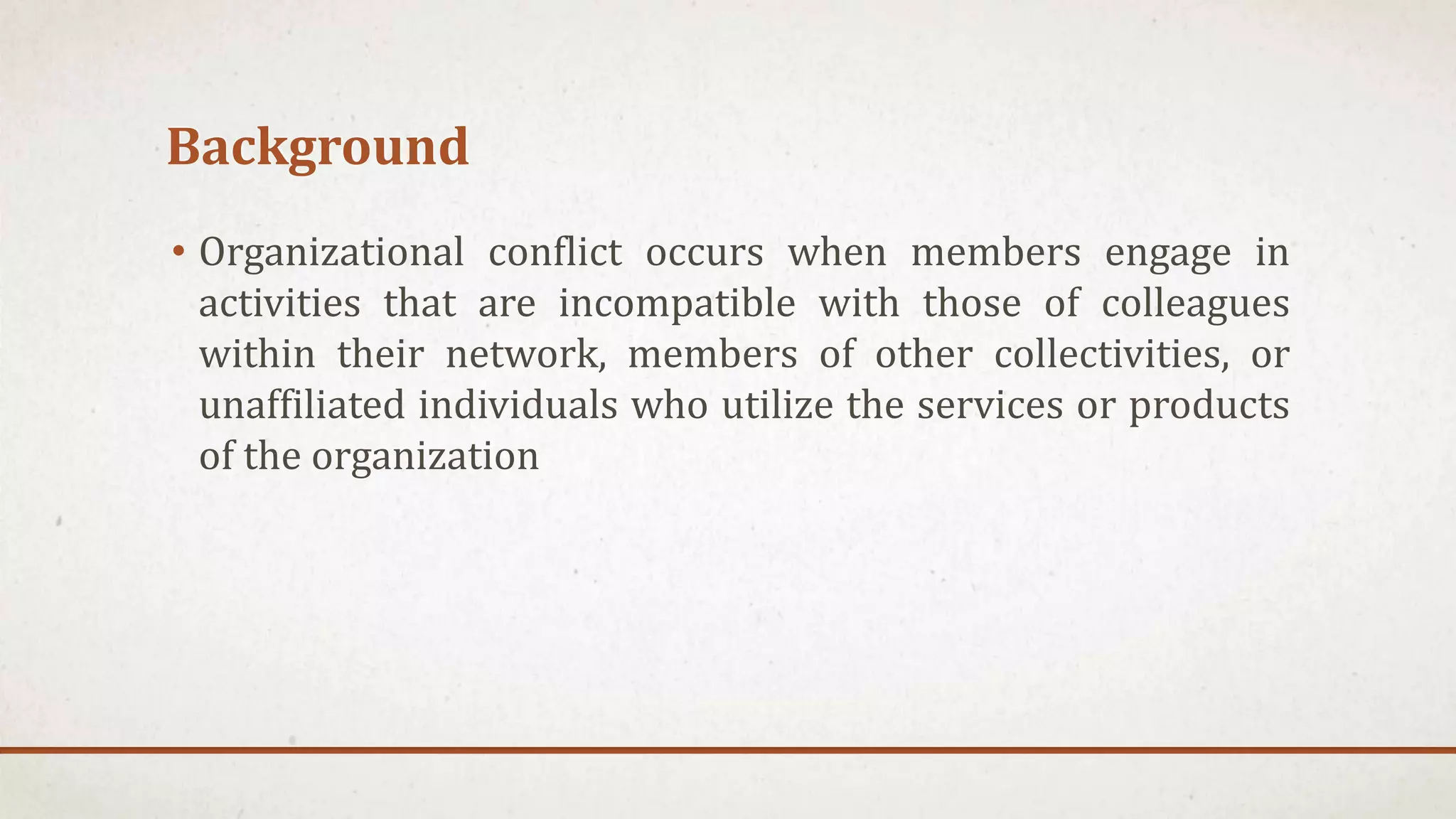 Conflict management in health care organization | PPTX