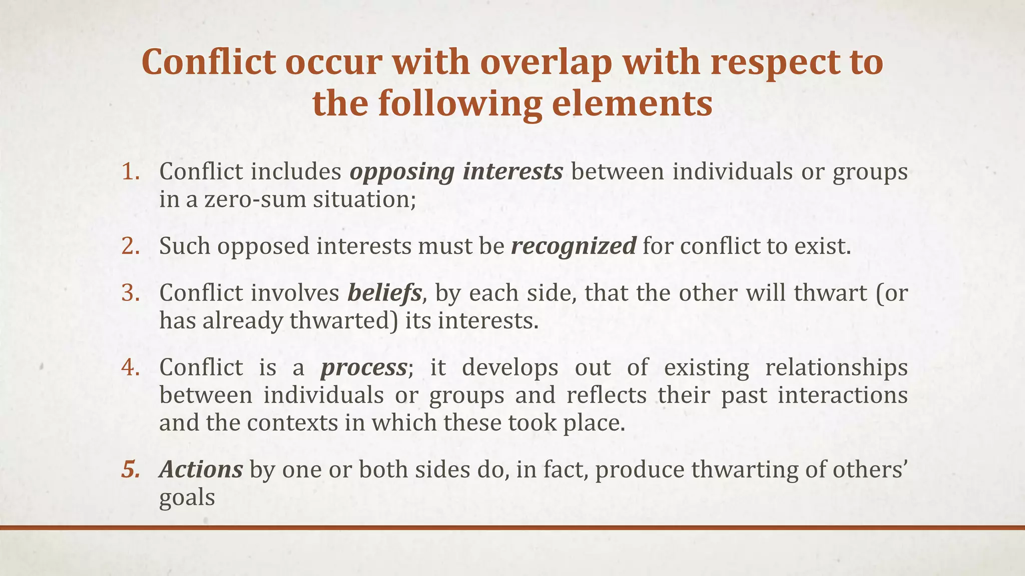 Conflict management in health care organization | PPTX