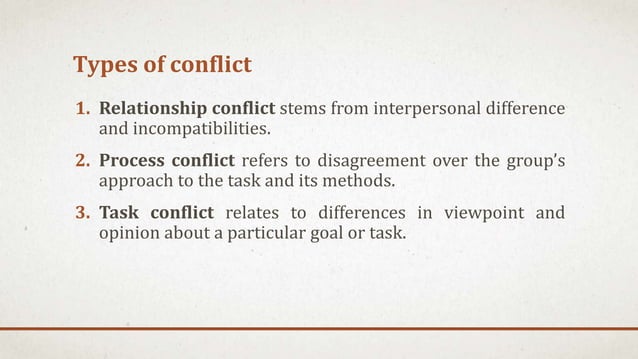Conflict management in health care organization | PPTX