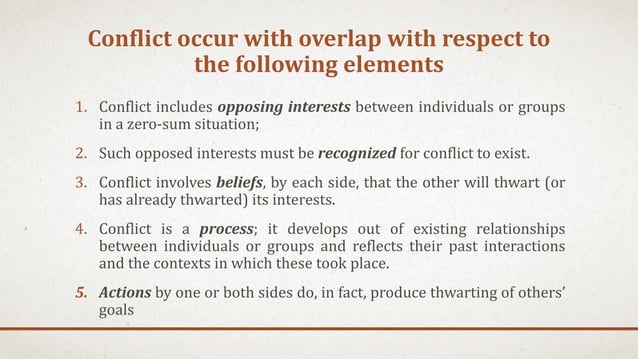 Conflict management in health care organization | PPTX