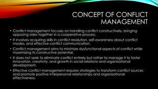 CONFLICT MANAGEMENT IN ORGANIZATION.pptx