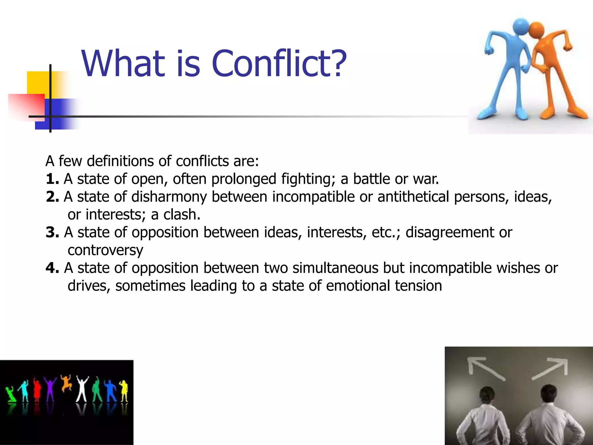 Conflict management in teams | PPTX