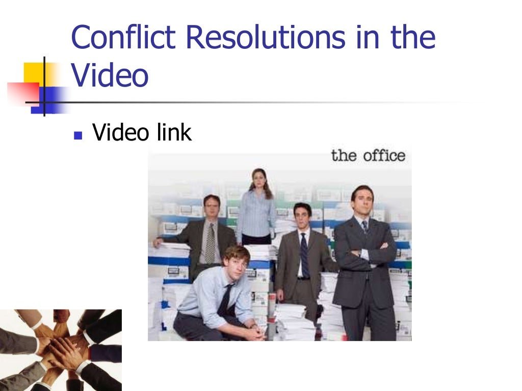 Conflict management in teams