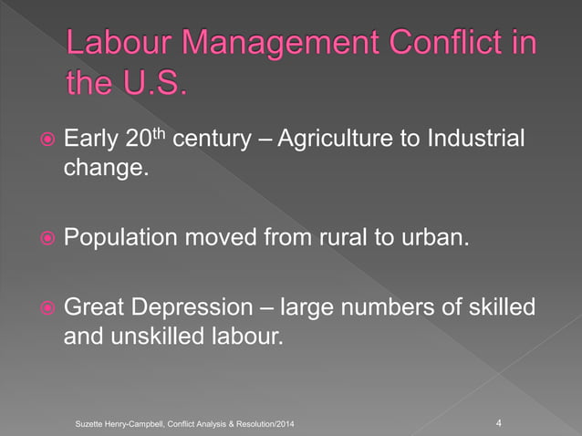 Conflict Management in Unionized Environments | PPT