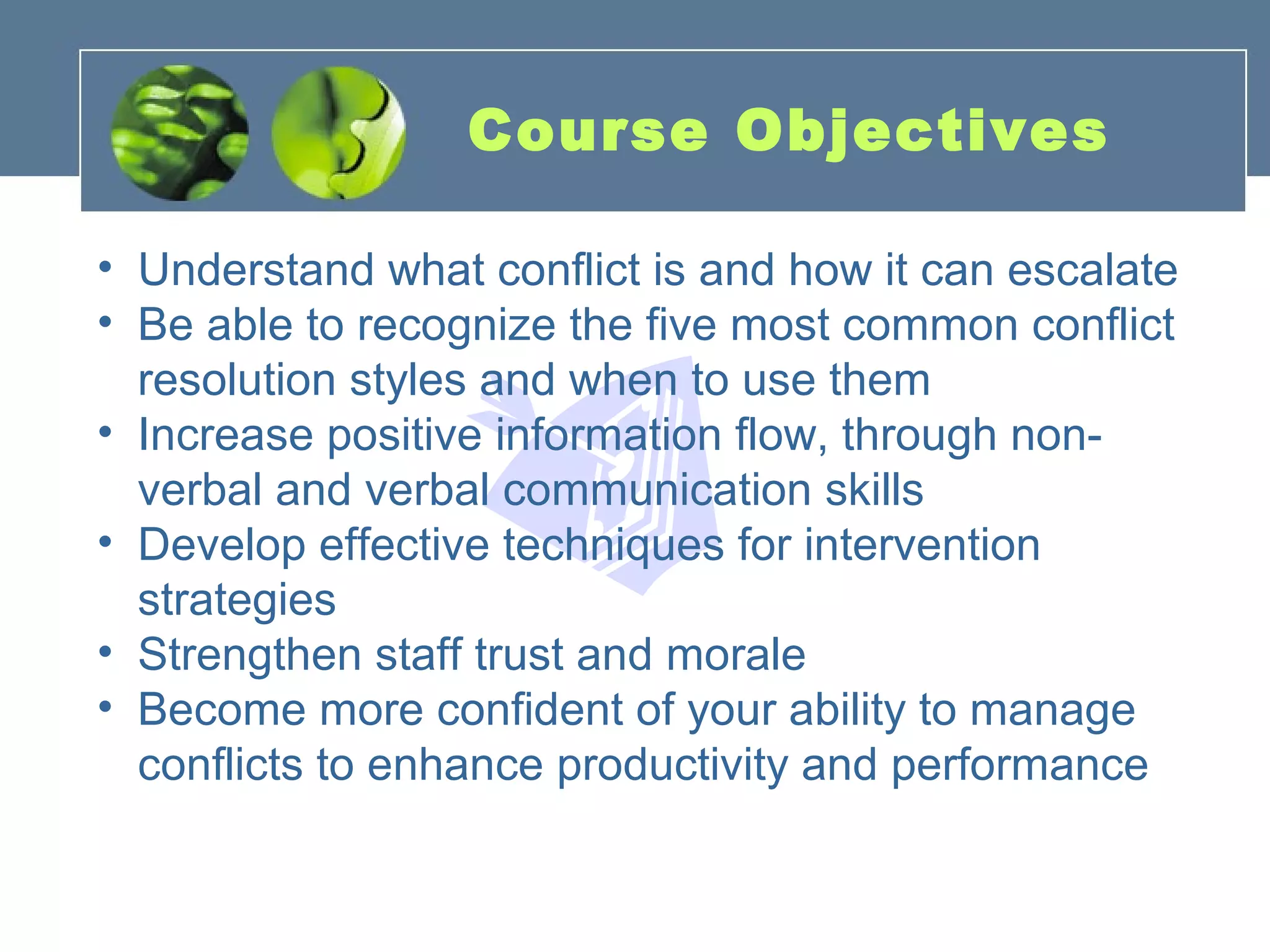 Conflict Management Kn | PPT