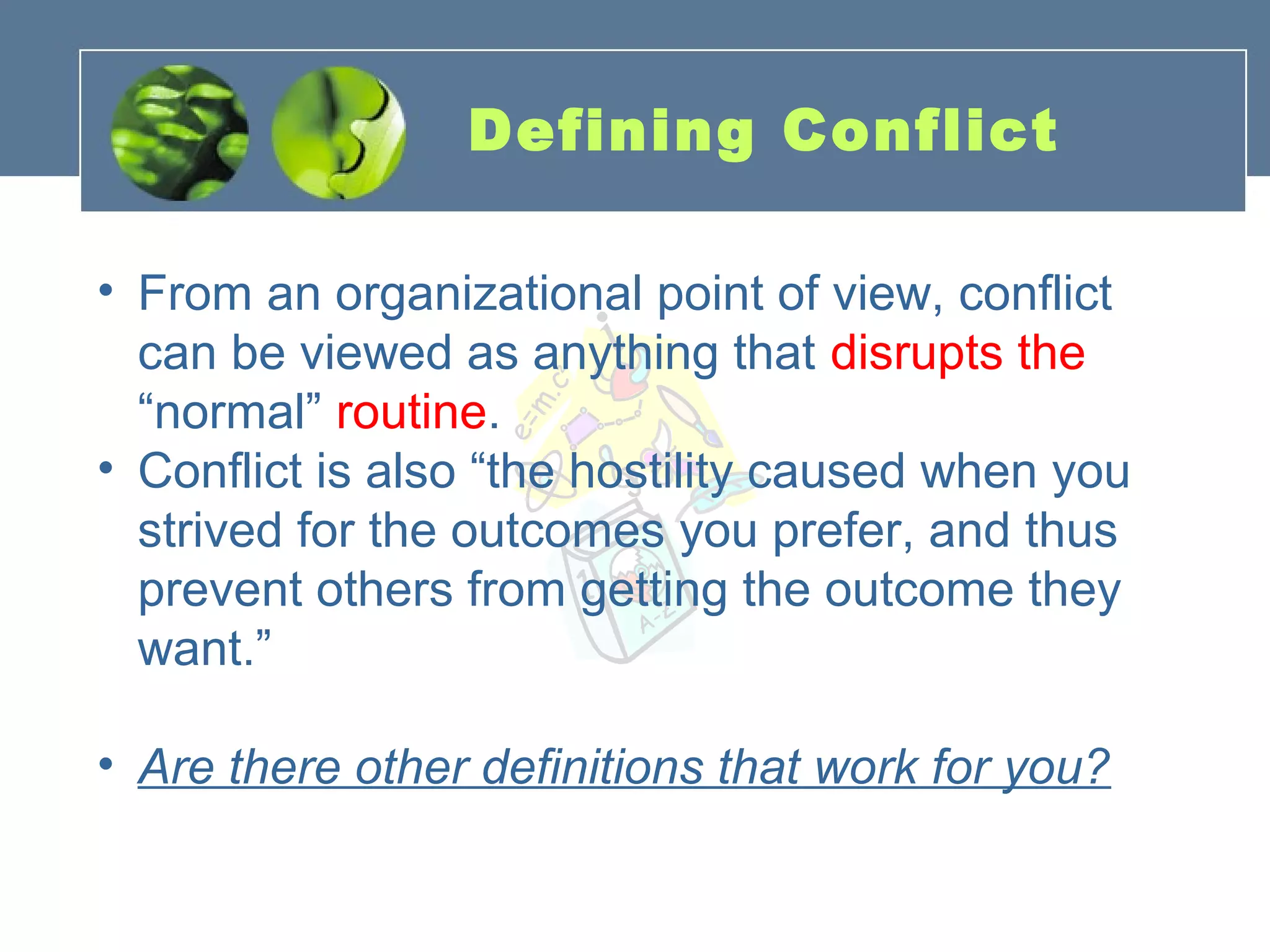 Conflict Management Kn | PPT