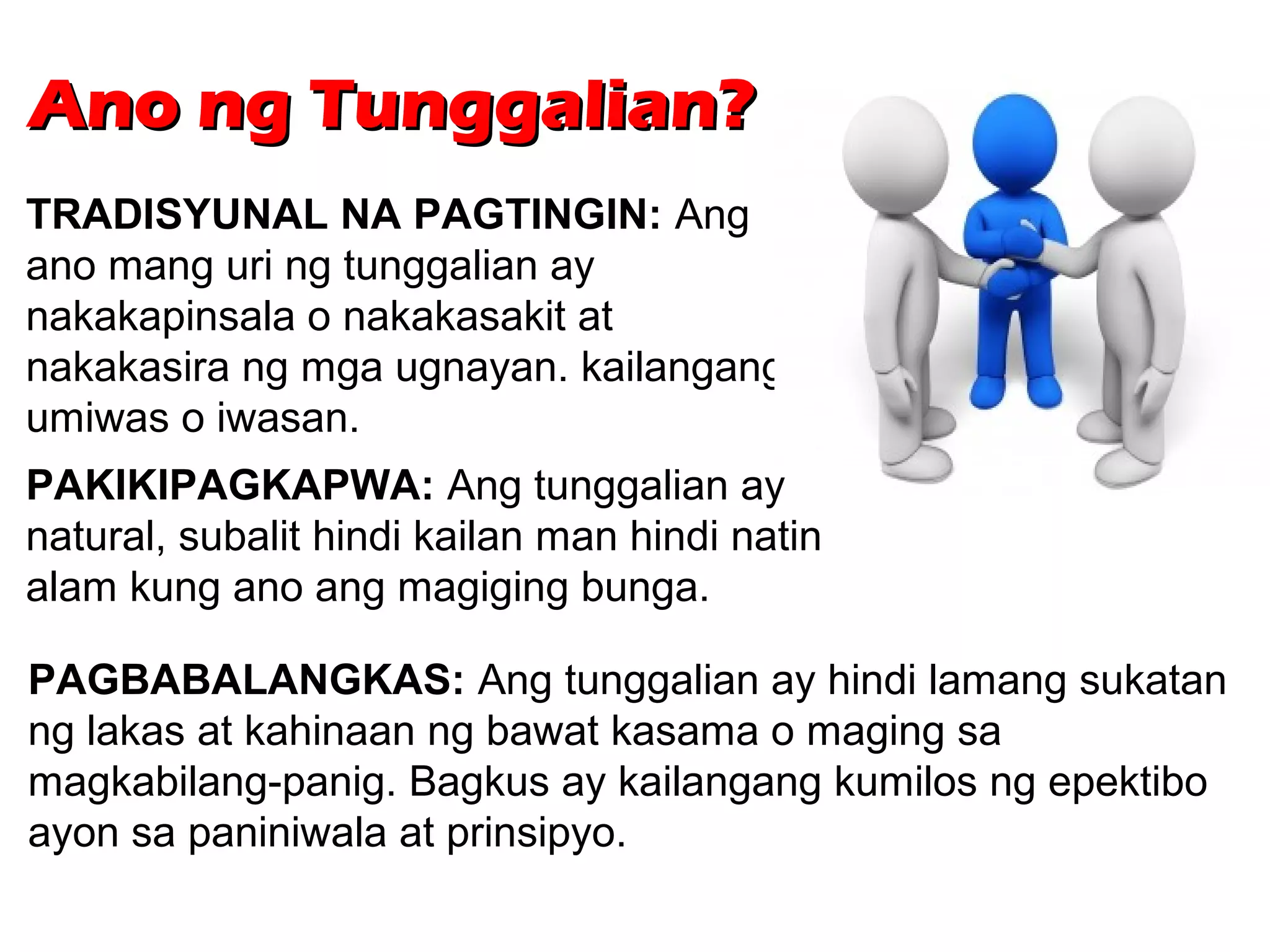 Conflict Management TAGALOG | PPT