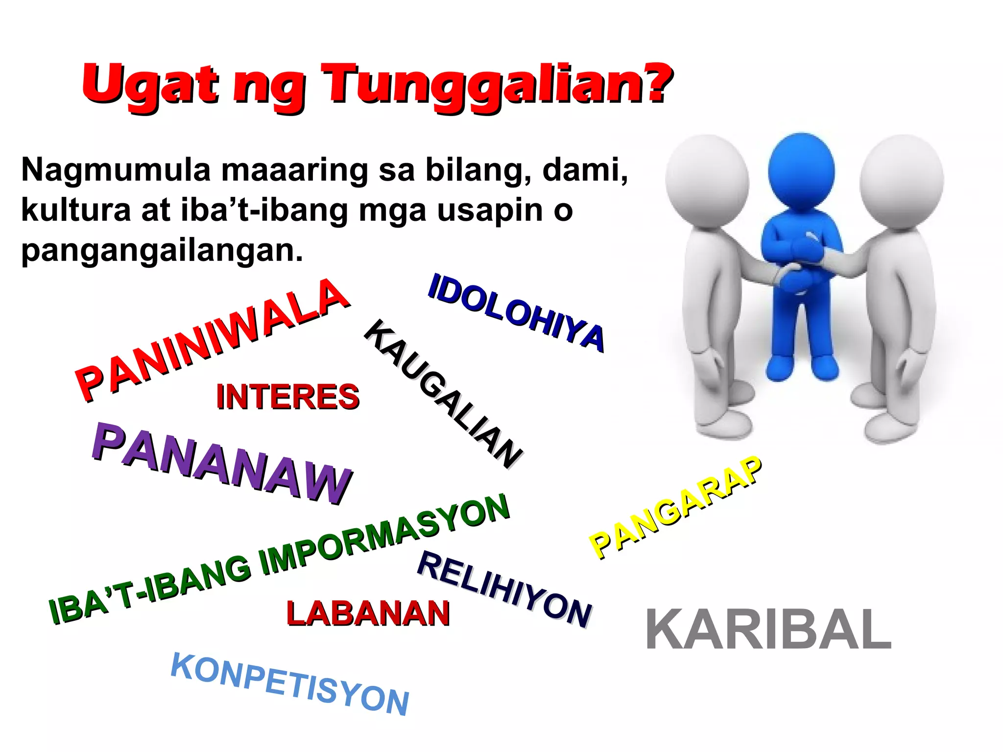 Conflict Management TAGALOG | PPT